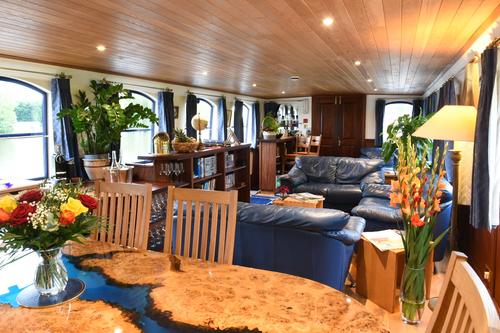 Feel like royalty on this luxury barge that offers private tours down ...